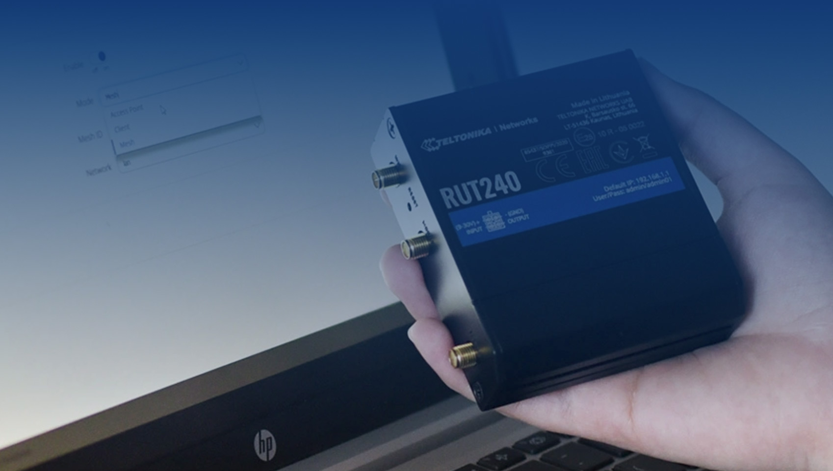 Teltonika RutOS software update - Thingsdata